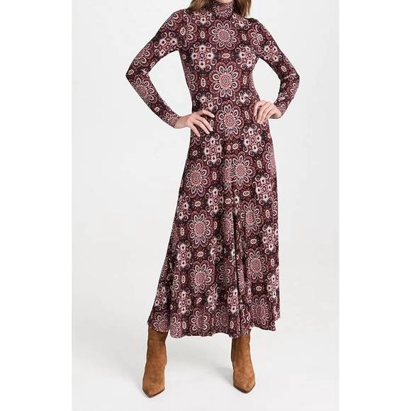 Cara Cara | Dresses | New Cara Cara Agata Dress In Scarf Medallion Rum ...